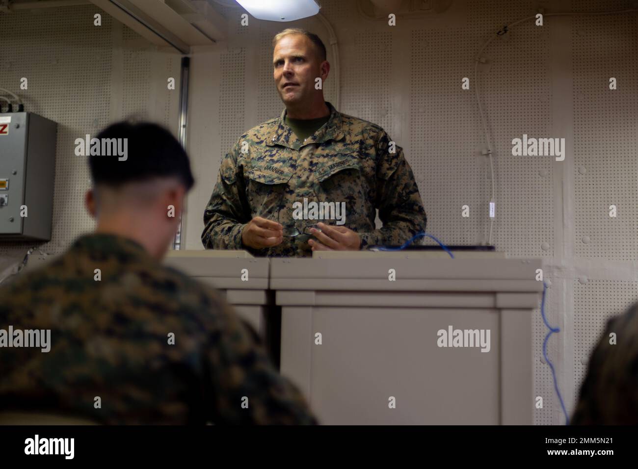 U.S. Marine Corps Col. Matthew C. Danner, 31st Marine Expeditionary ...