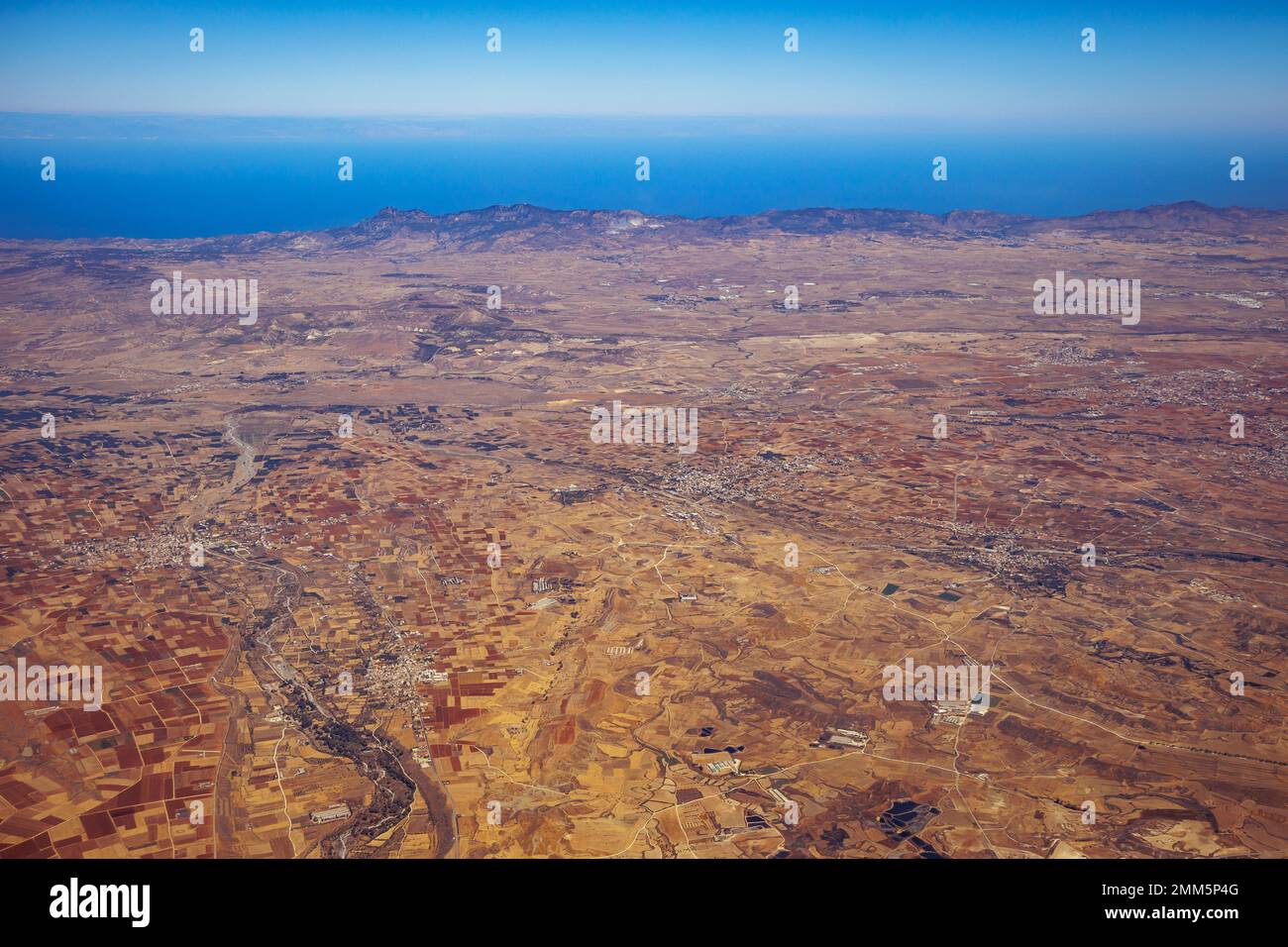 Plane view with area of territory under the de facto control of ...