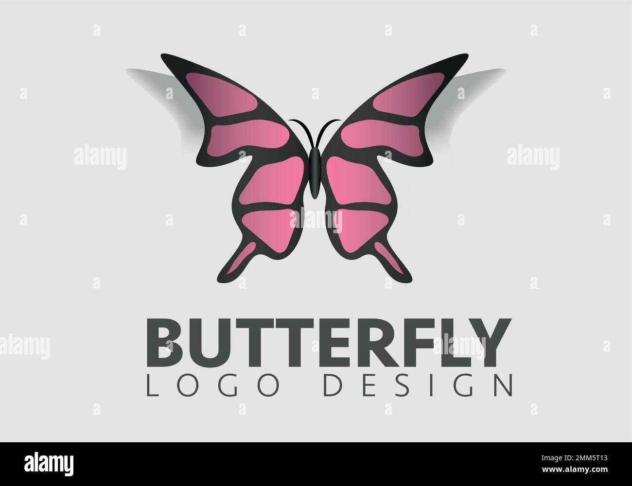 Line sketch butterfly flight Stock Vector Images - Alamy