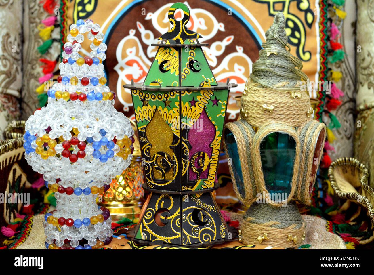 Ramadan Lantern lamp or Fanous Ramadan as a festive celebration of the ...