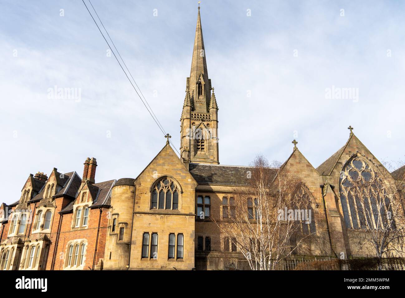 The Cathedral Church of St Mary and associated clerical buildings - the ...