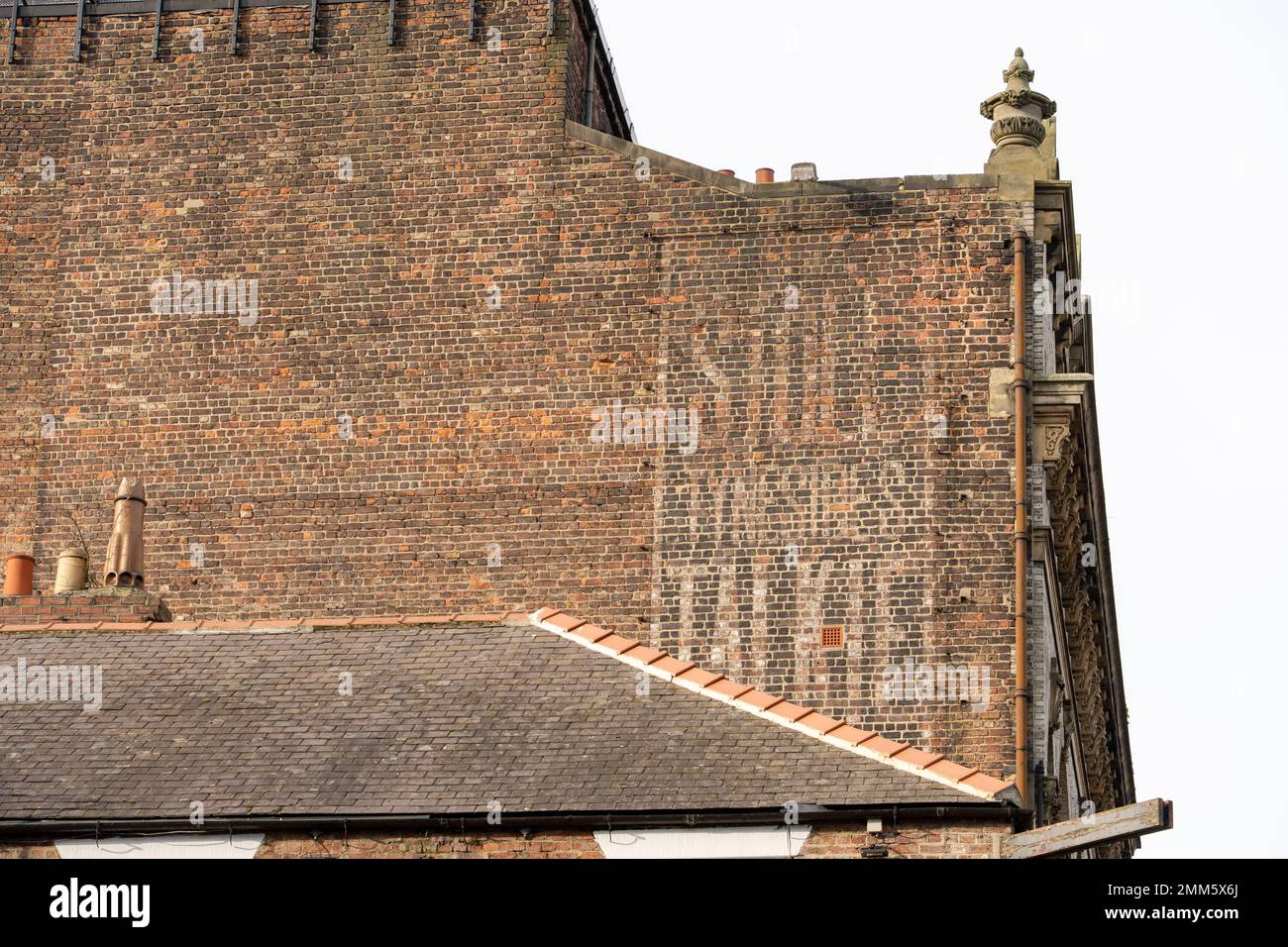 'Ghost sign' for the Stoll Picture House, on the side of the Tyne ...