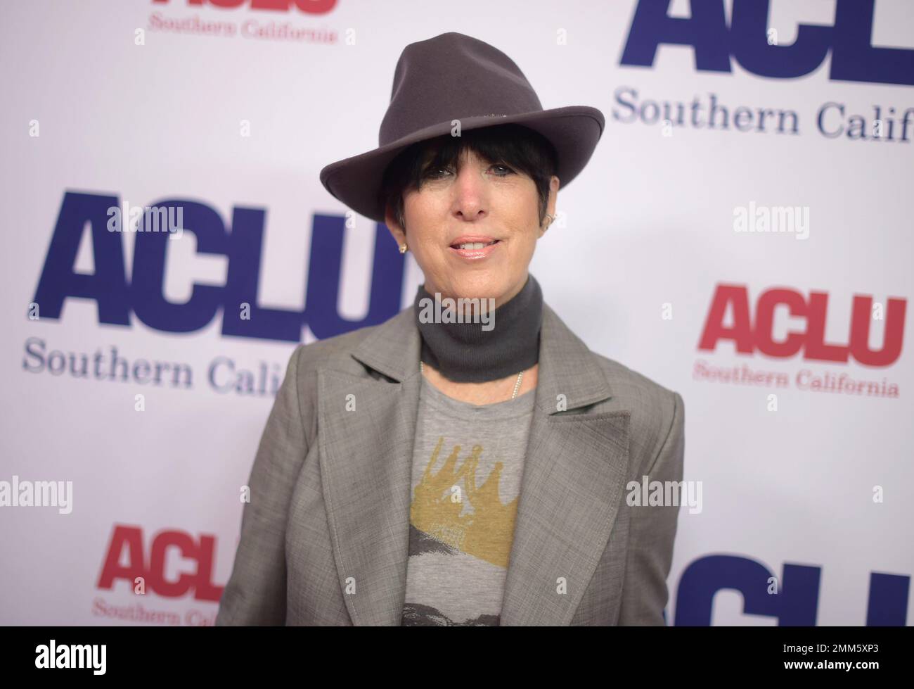 Diane Warren arrives at the ACLU SoCal's Bill of Rights Dinner at the ...