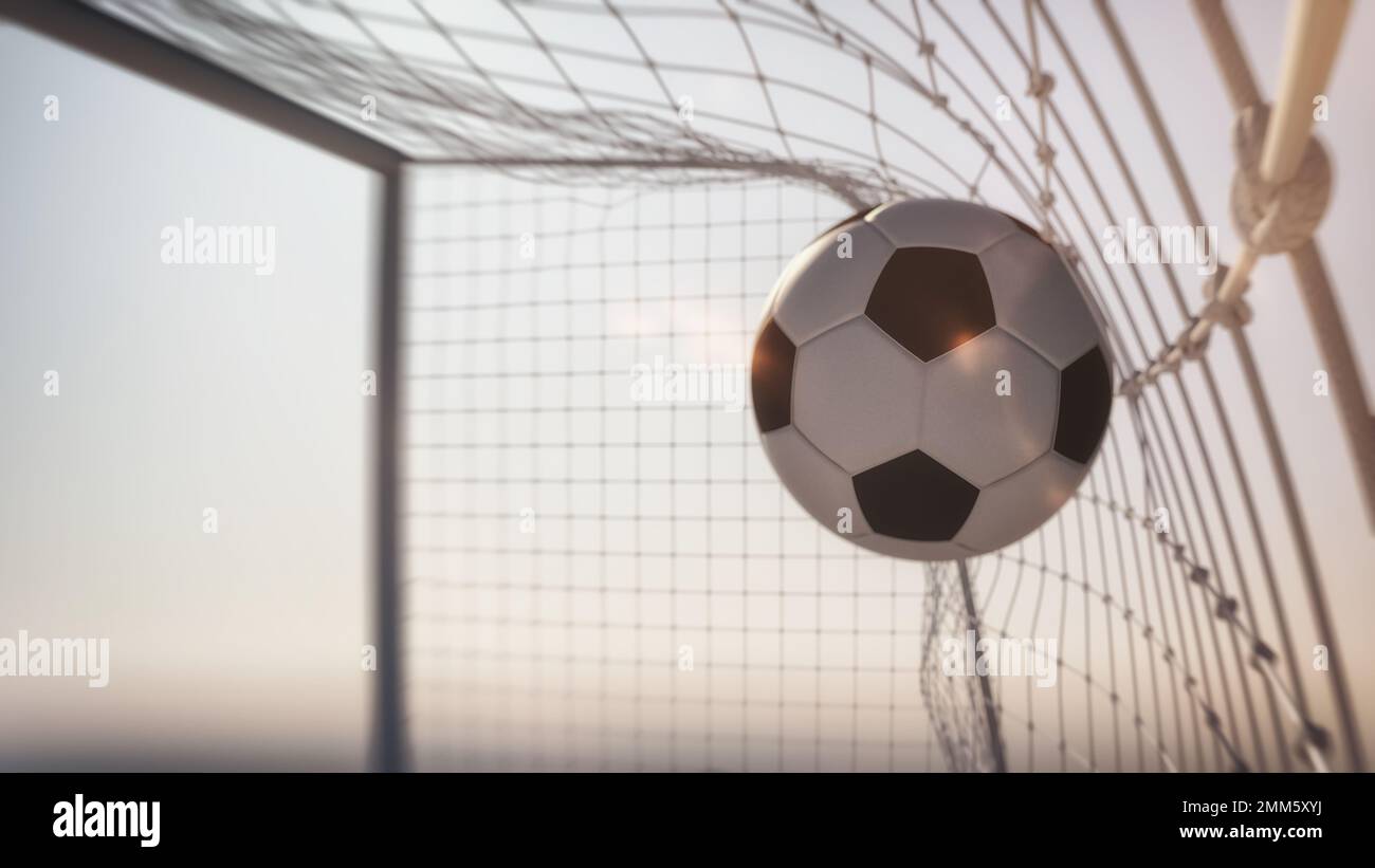 Goal scoring action hi-res stock photography and images - Alamy