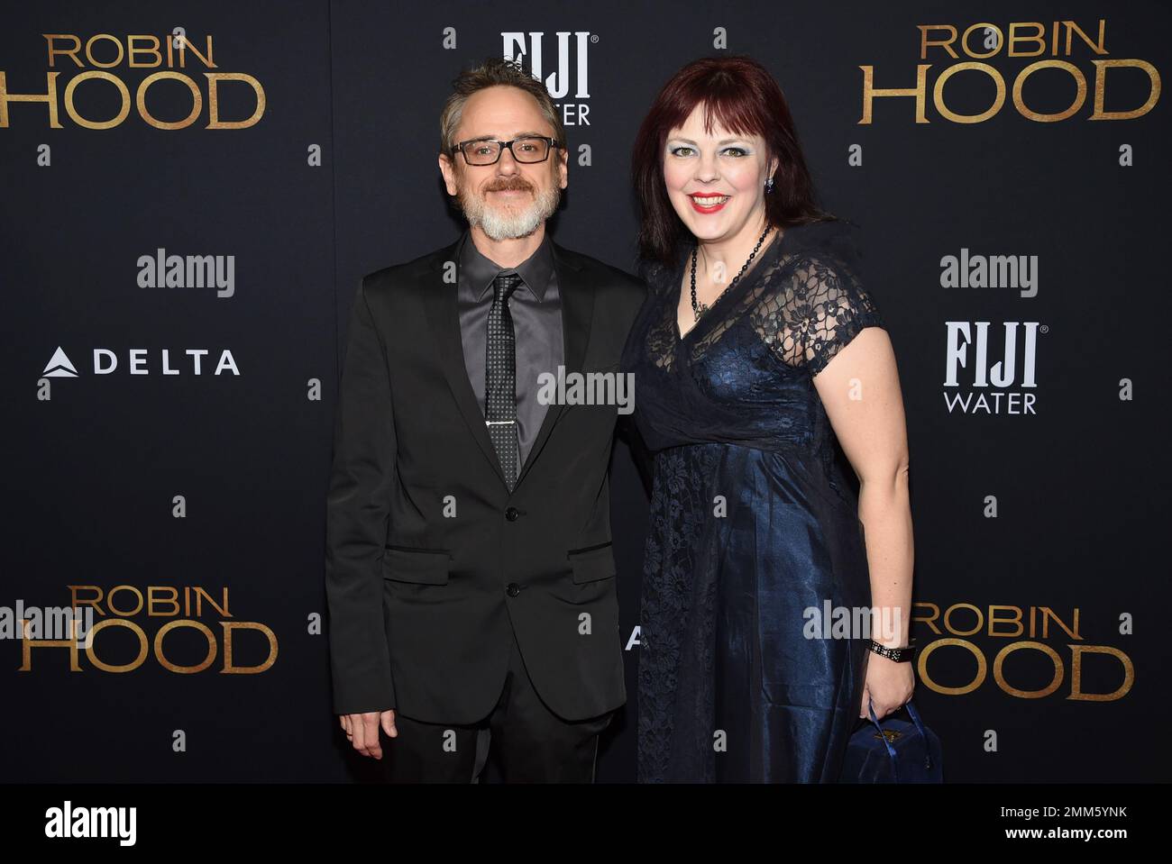 Screenwriter David James Kelly and wife attend a special screening of ...