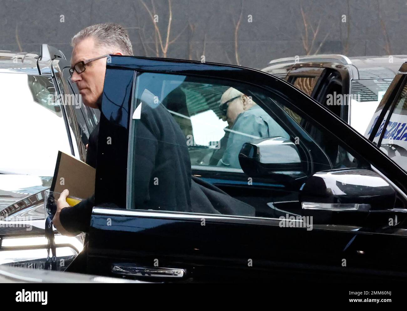 Fox NFL Today crew seen arriving at the Four Seasons Hotel in ...