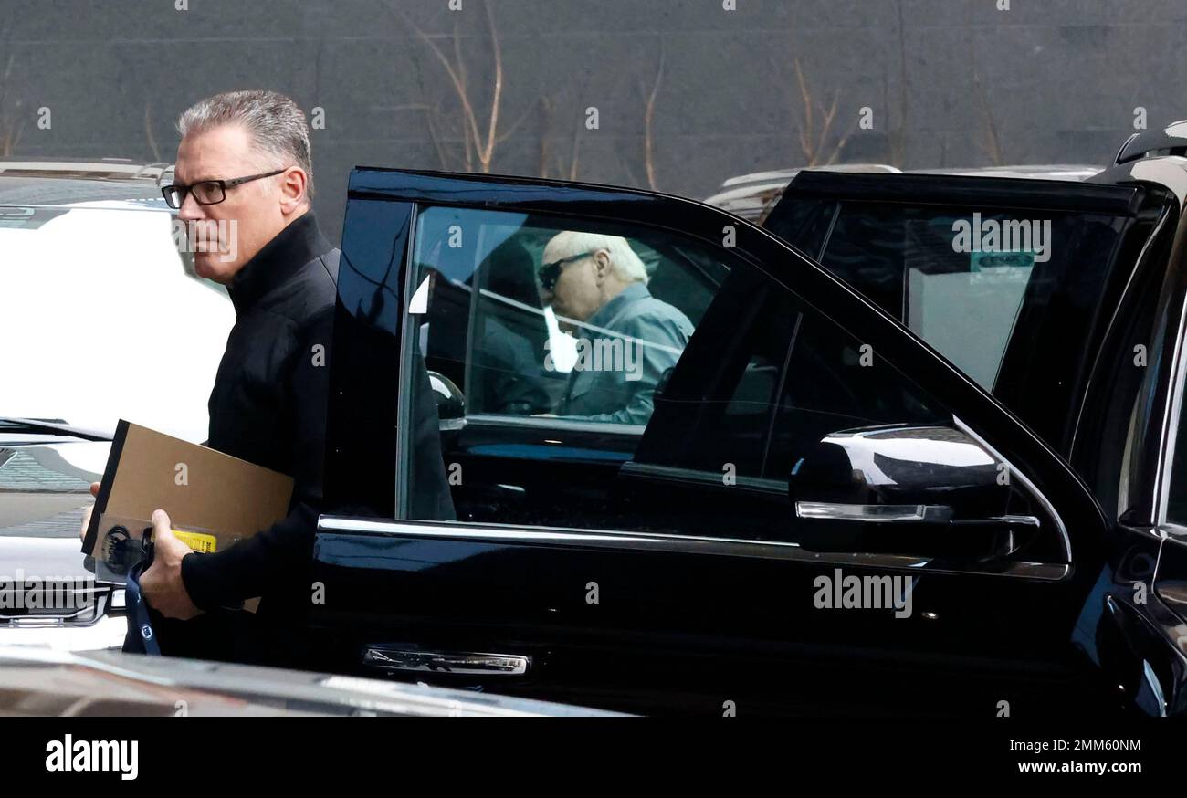 Fox NFL Today crew seen arriving at the Four Seasons Hotel in ...