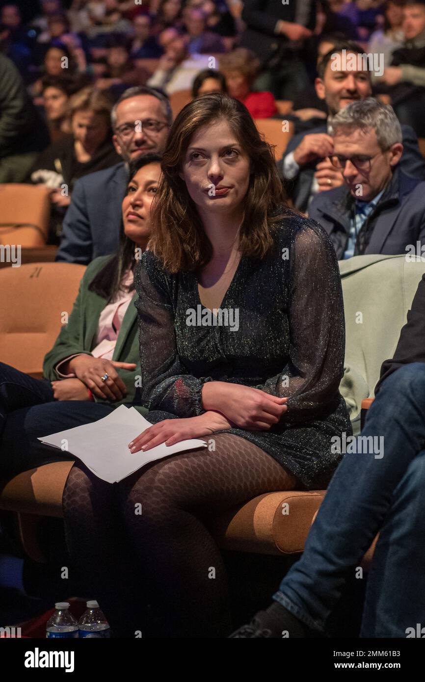 Emma Rafowicz in the auditorium during the closing speech of the 80th ...