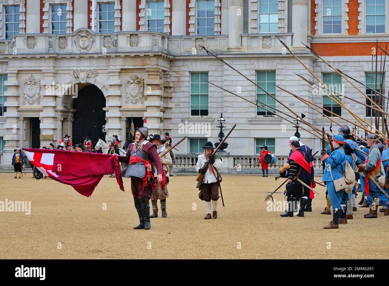 London, UK. 29th January, 2023. The King's Army of the English Civil ...