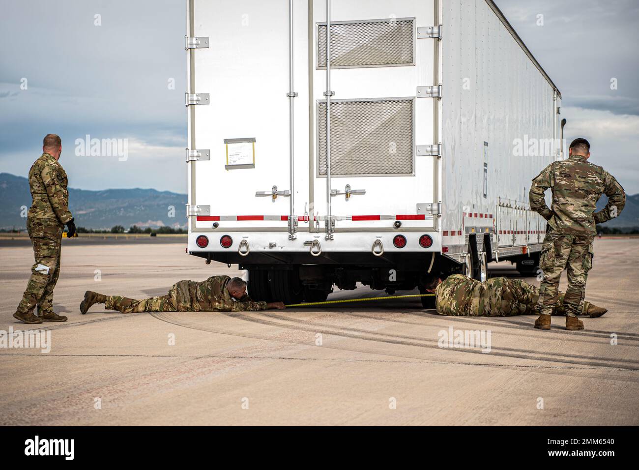 SCHRIEVER SPACE FORCE BASE, Colo. -- United States Air Force Airmen and ...