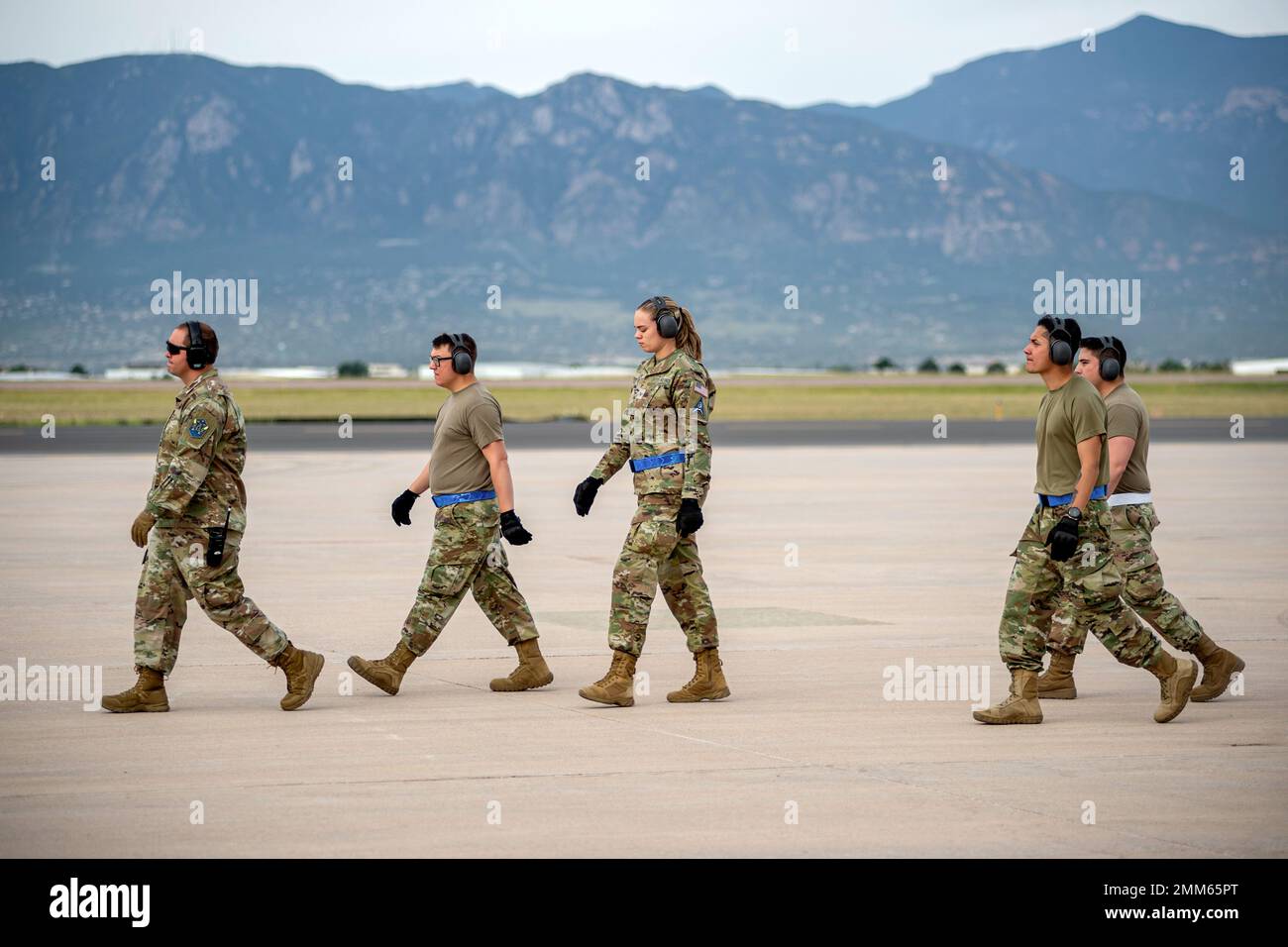 SCHRIEVER SPACE FORCE BASE, Colo. -- United States Air Force Airmen and ...