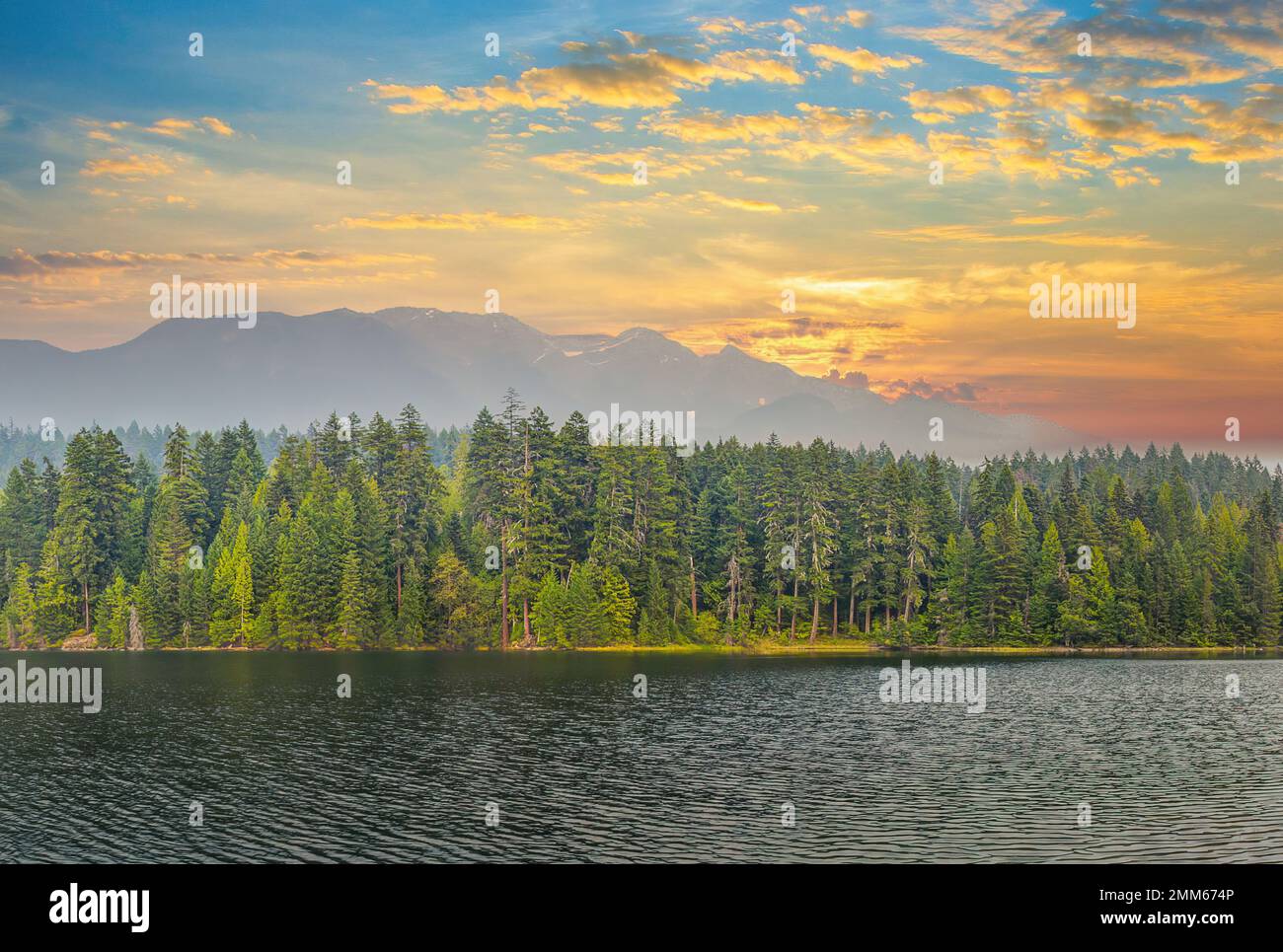 Scenic autumn in the Rockies Stock Photo - Alamy