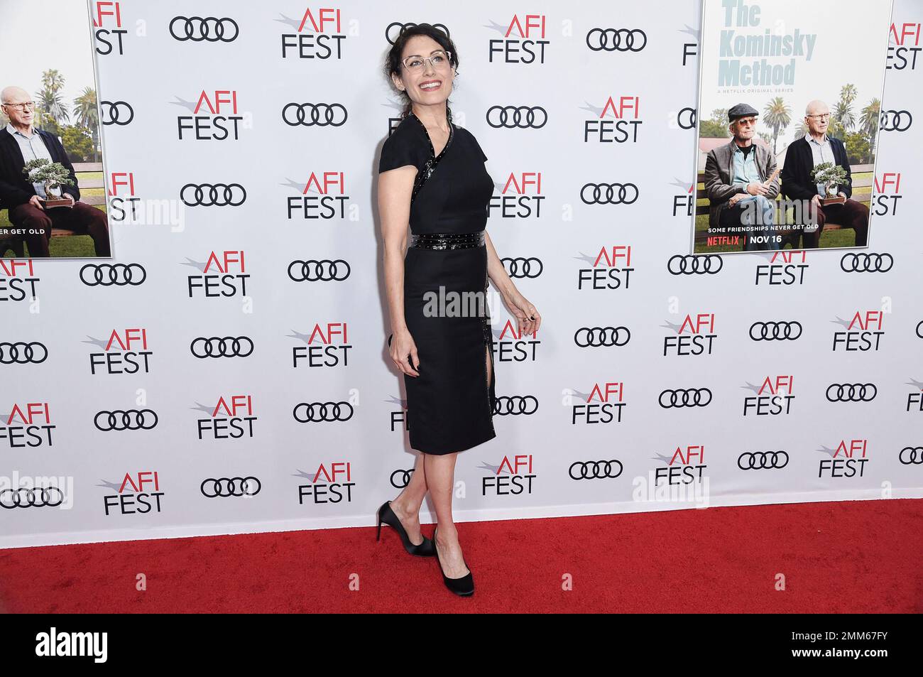 Lisa Edelstein attends the world premiere of "The Kominsky Method ...