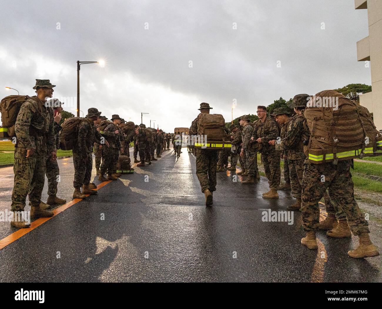 U.S. Marines with III Marine Expeditionary Force Information Group ...