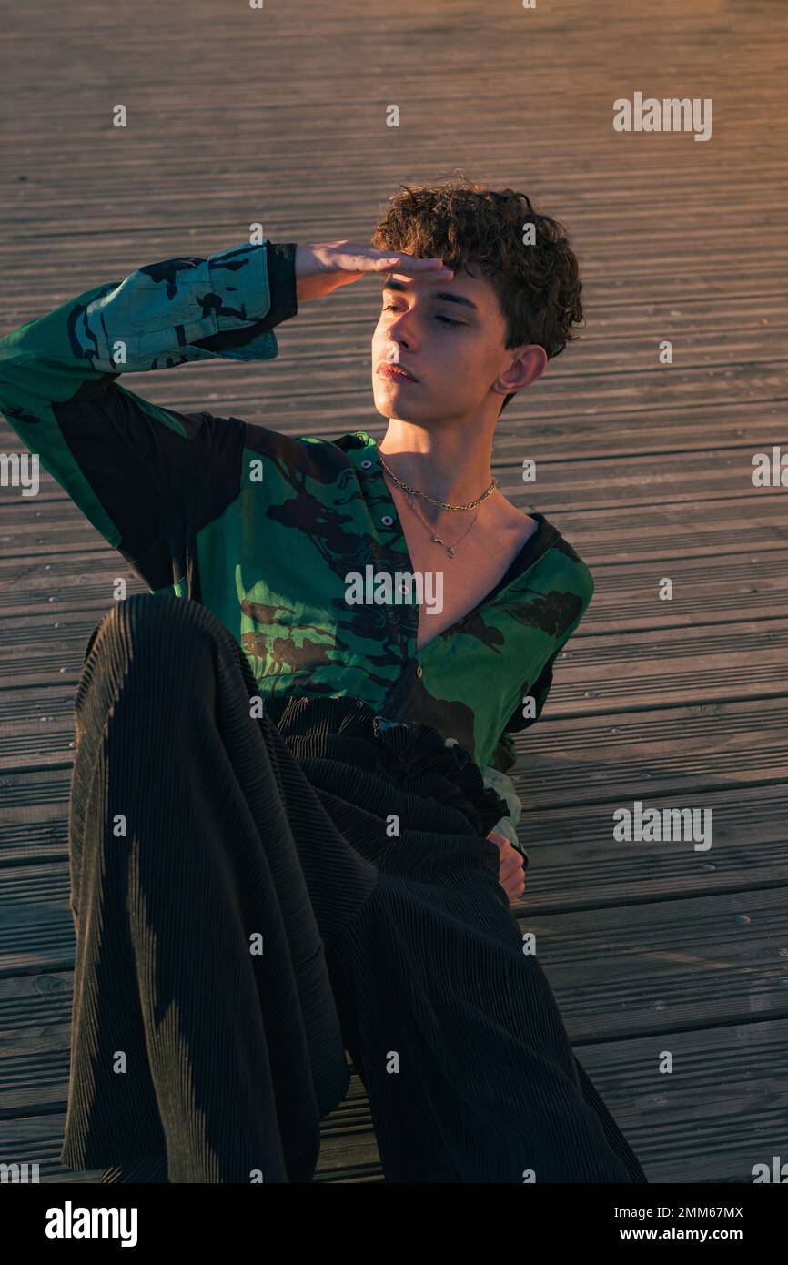 Alternative model hi-res stock photography and images - Alamy