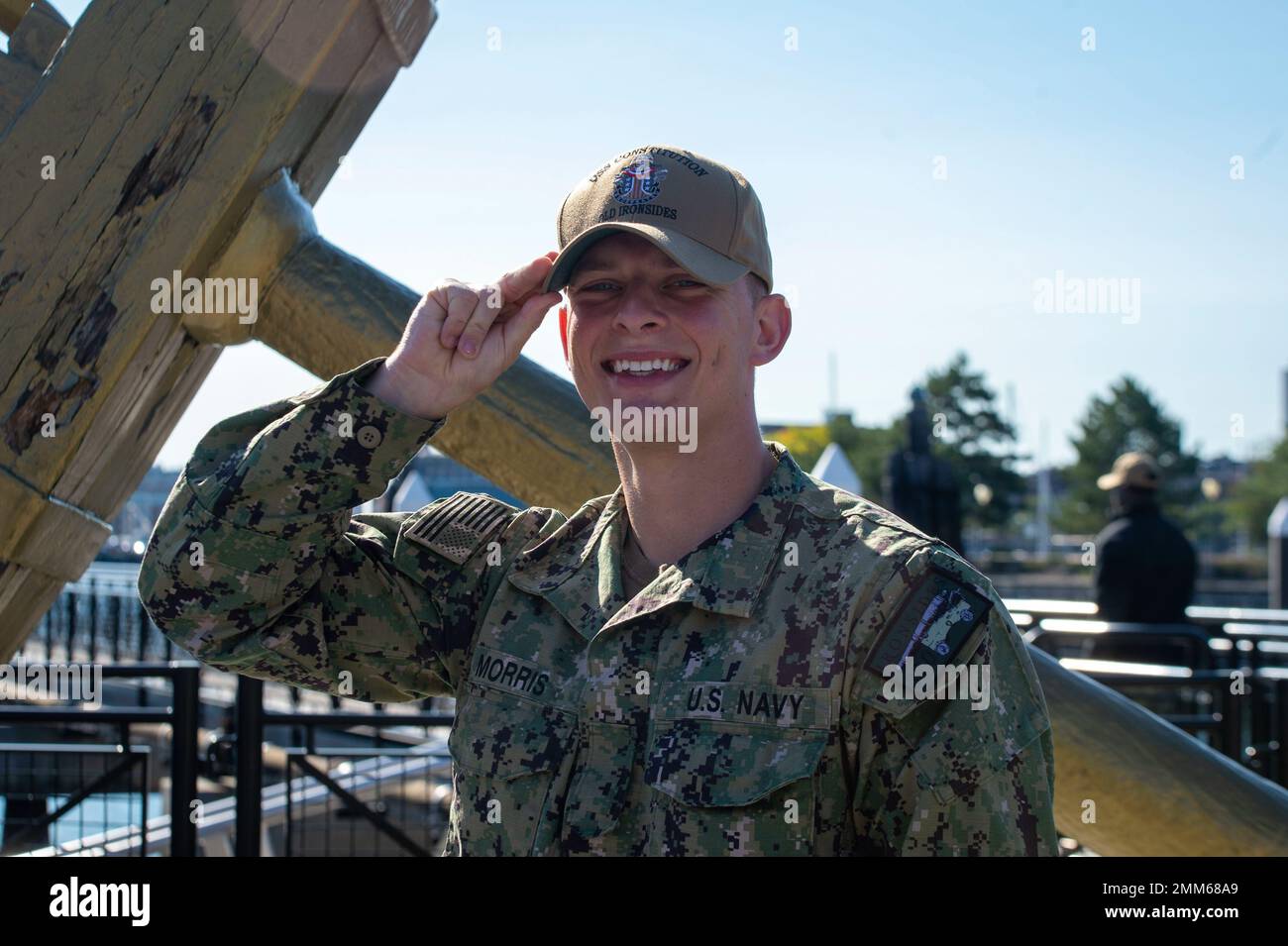 BOSTON (Sept. 15, 2022) U.S. Navy Seaman Alec Morris, from Caledonia ...