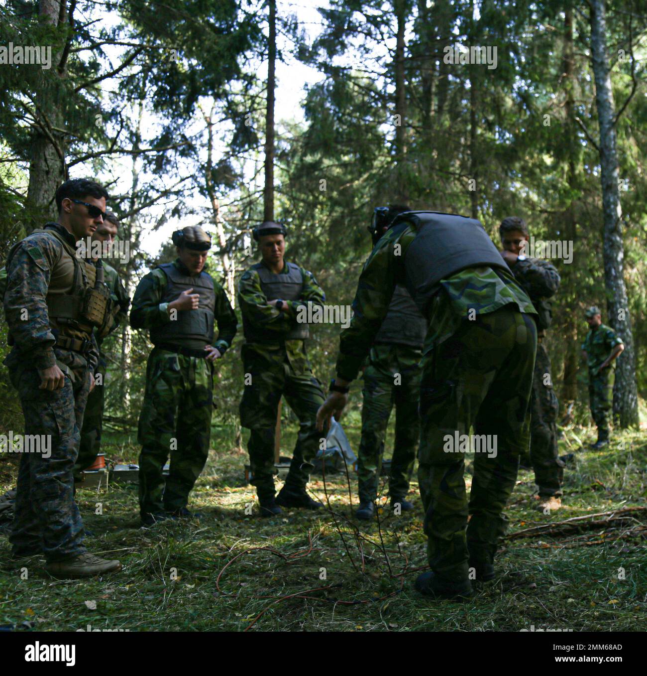 U.S. Marines with Force Reconnaissance Company, 2d Reconnaissance ...