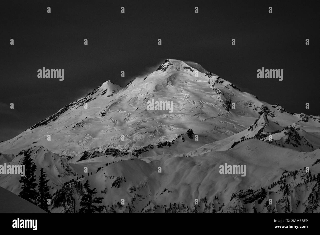 Mt Baker Wilderness Winter Landscape PNW Stock Photo - Alamy