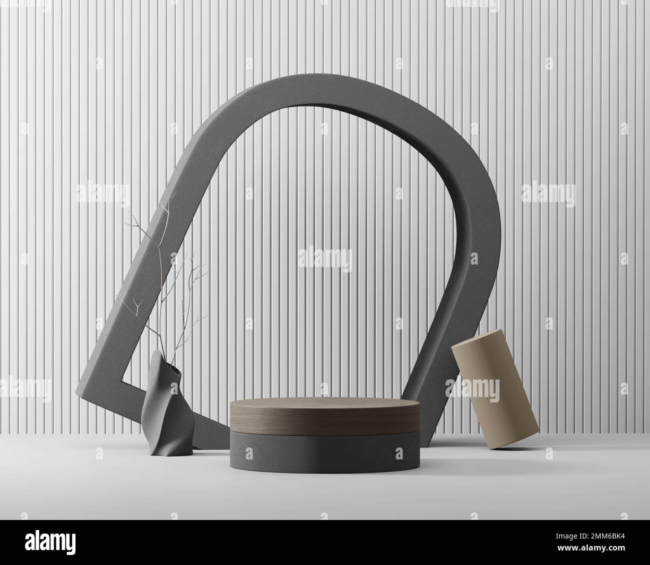 Abstract Minimal Modern Podium Platform For Product Display Showcase 3D ...