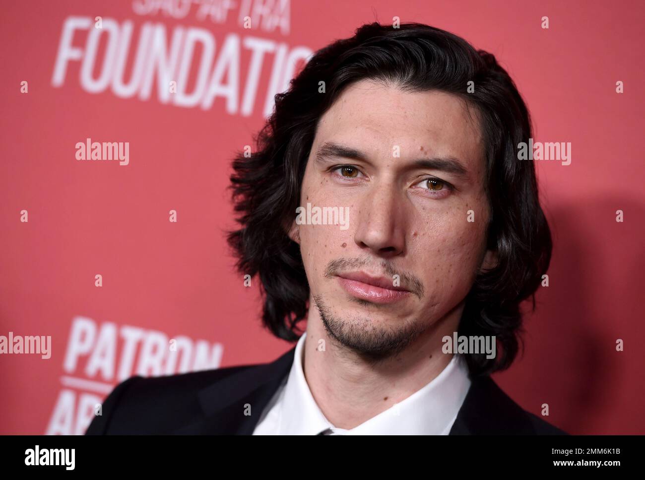Adam Driver arrives at the Patron of the Artists Awards on Thursday ...