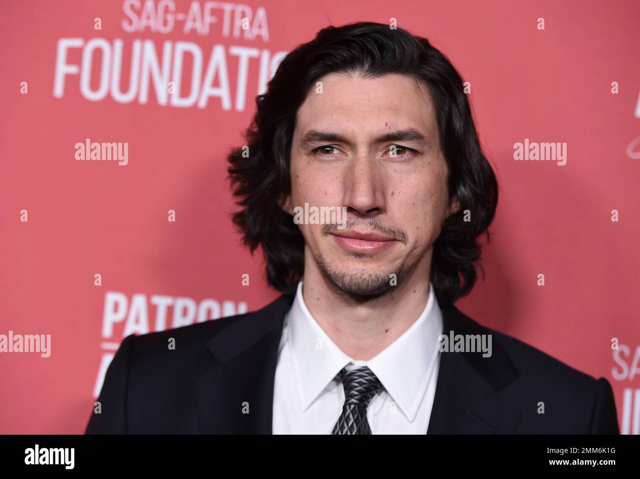 Adam Driver arrives at the Patron of the Artists Awards on Thursday ...