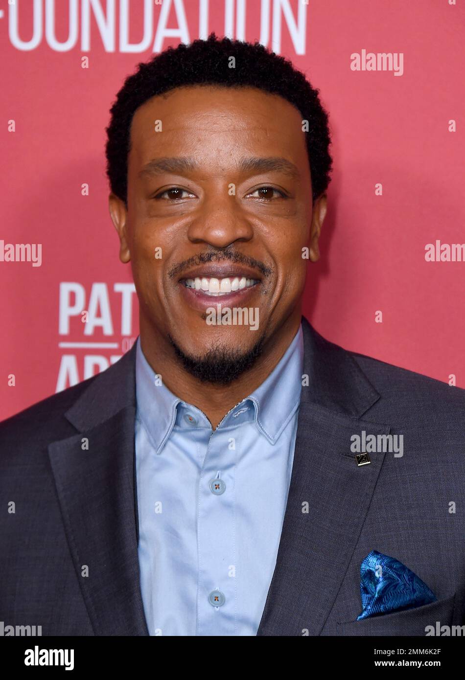 Russell Hornsby arrives at the Patron of the Artists Awards on Thursday ...