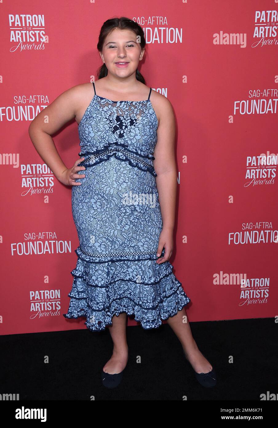 Mackenzie Hancsicsak arrives at the Patron of the Artists Awards on ...