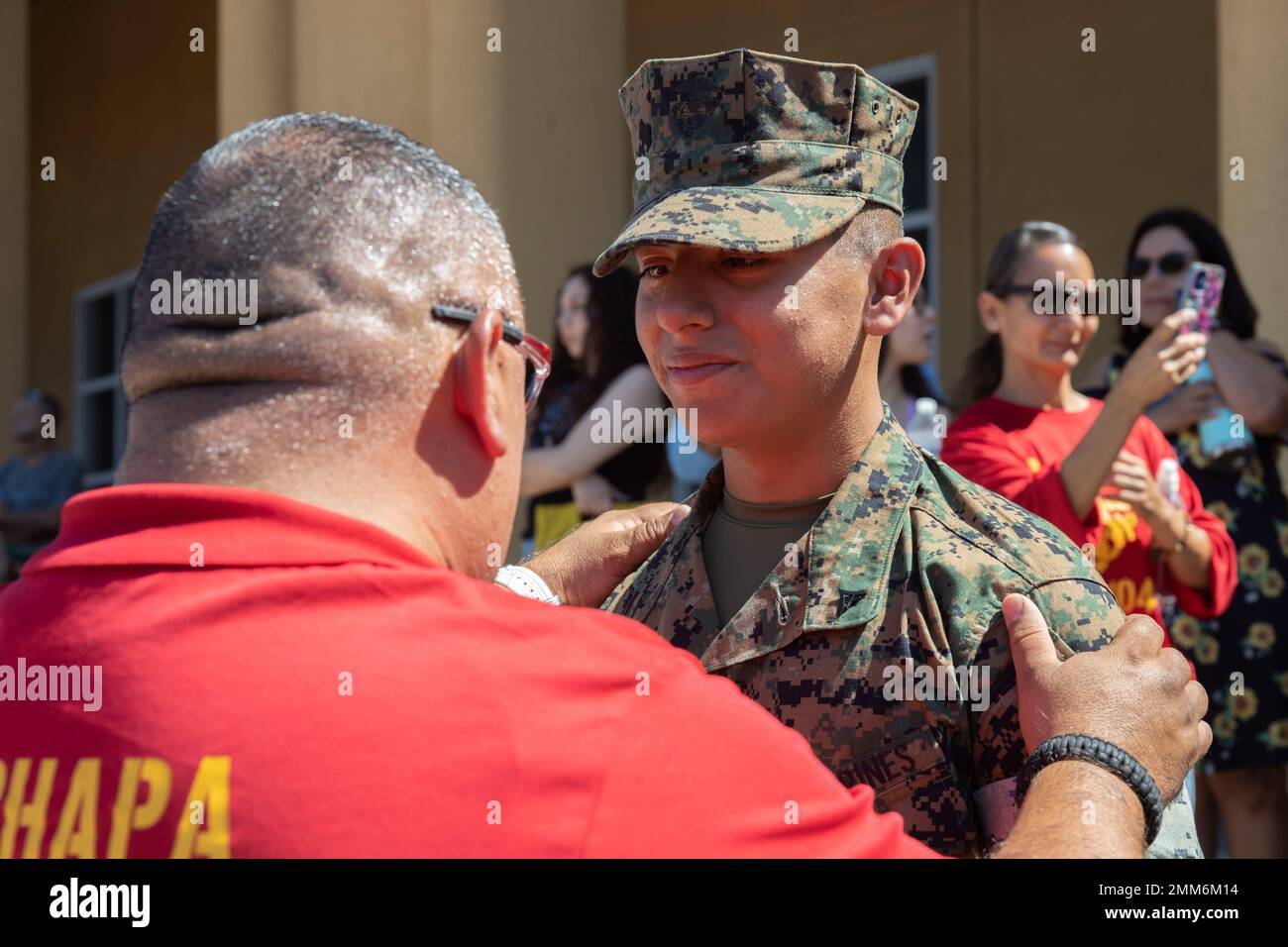 A New U.S. Marine with Charlie Company, 1st Recruit Training Battalion ...