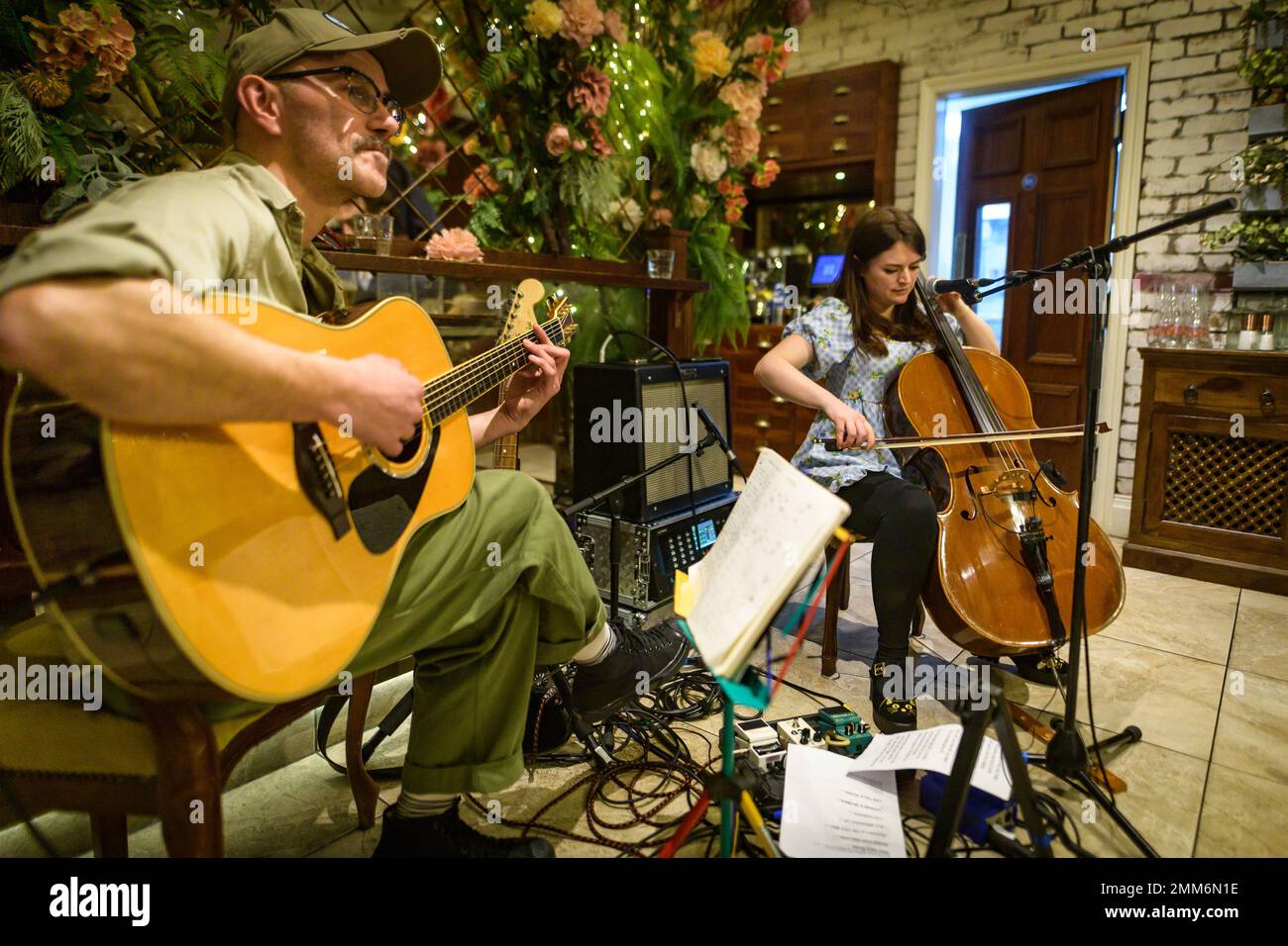 Sun 29 January 2023. Edinburgh, Scotland. Singer Siobhan Wilson ...