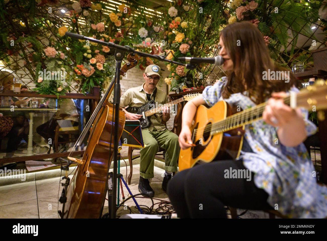 Sun 29 January 2023. Edinburgh, Scotland. Singer Siobhan Wilson ...