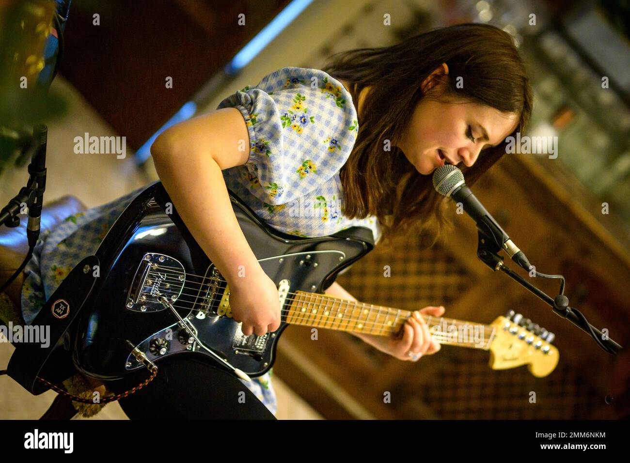 Sun 29 January 2023. Edinburgh, Scotland. Singer Siobhan Wilson ...