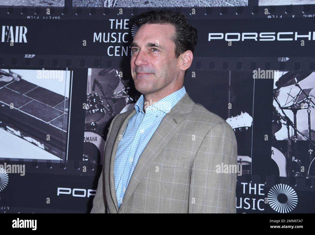 Jon Hamm arrives at JONI 75: A Birthday Celebration on Wednesday, Nov ...