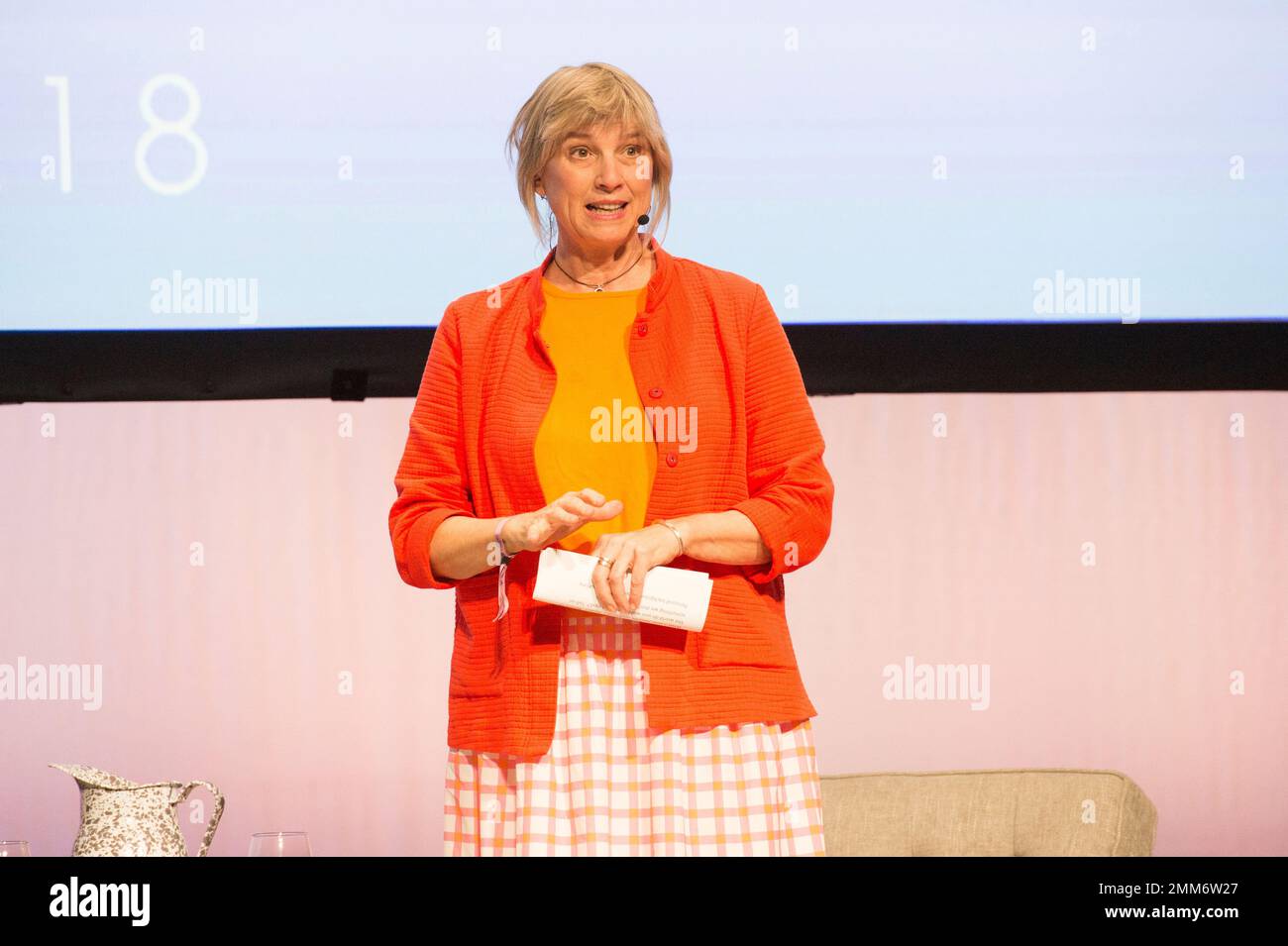 Mary Sue Milliken seen on day three of Summit LA18 in Downtown Los Angeles on Sunday, Nov. 4 ...
