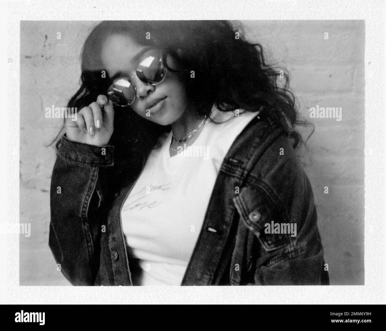 In this Aug. 13, 2018 polaroid photo scan, R&B singer Gabi Wilson ...