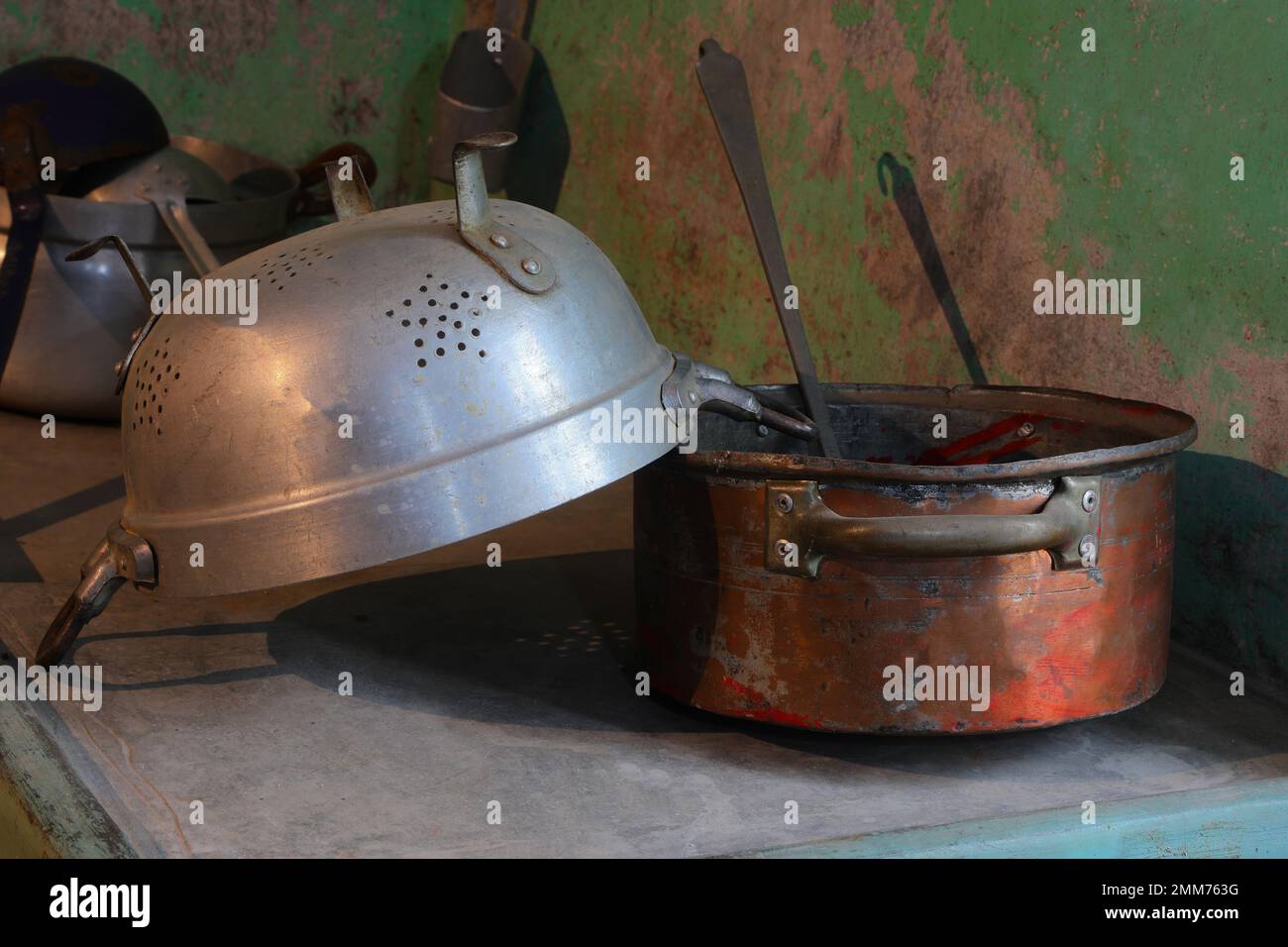 Ancient strainer hi-res stock photography and images - Alamy