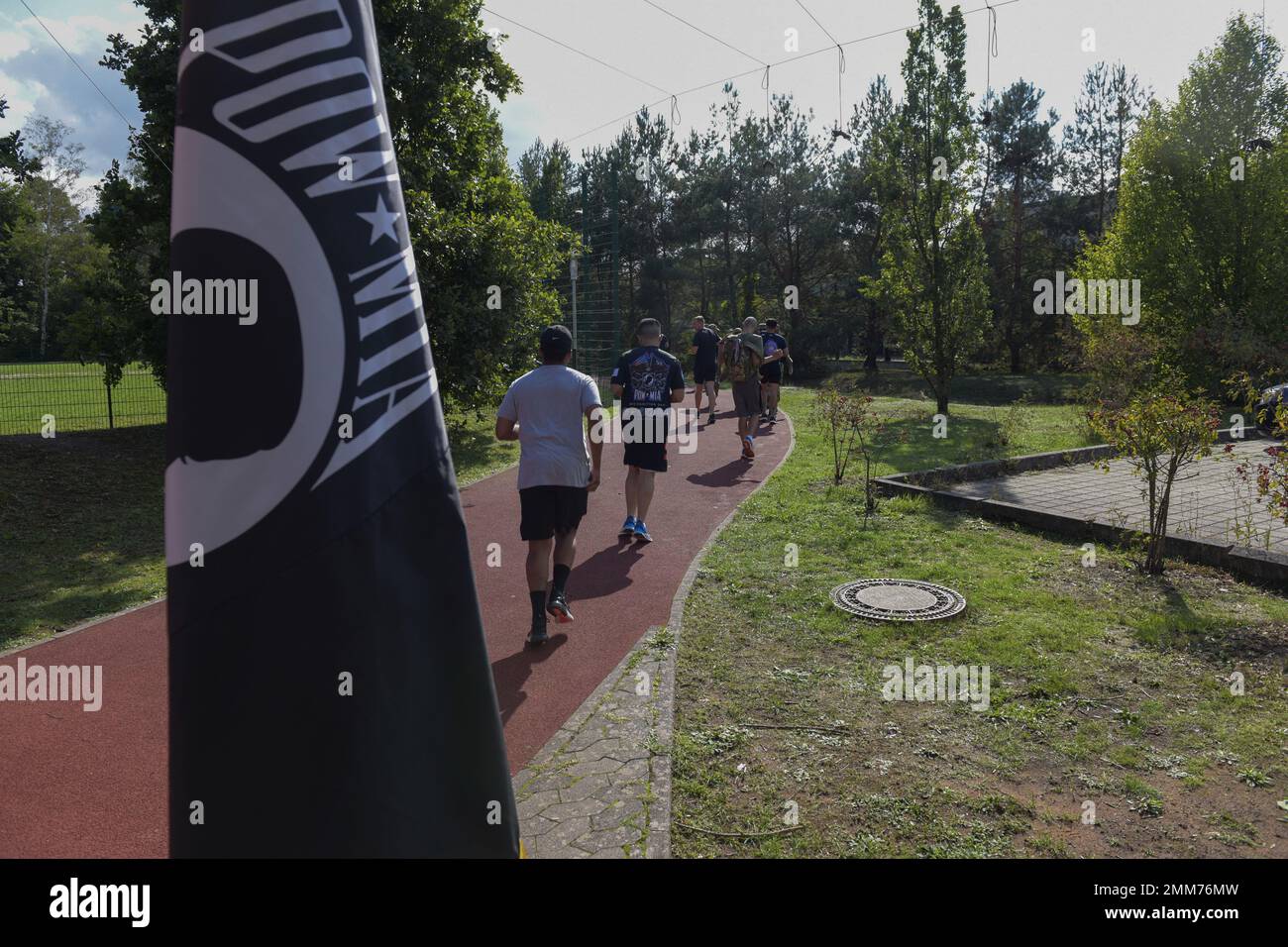 U.S. Air Force Airmen and members of the Kaiserslautern Military ...