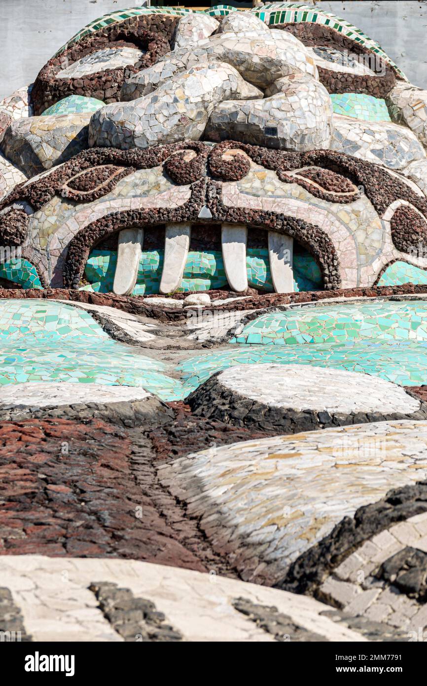 Mexico City,Bosque de Chapultepec Section 2 Forest,Fuente de Tlaloc ...