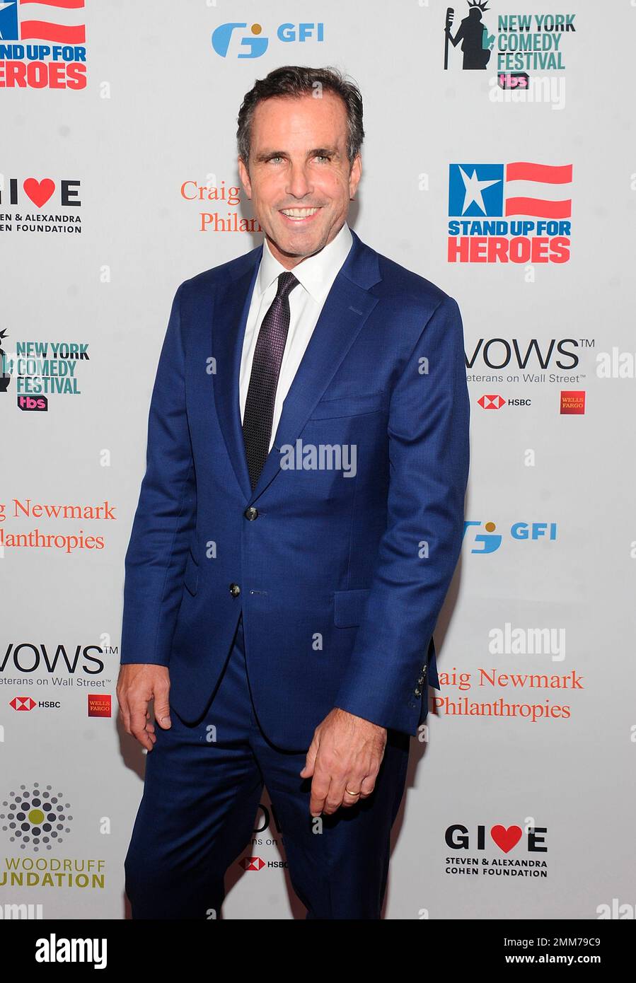 Bob Woodruff attends the 12th annual Stand Up For Heroes benefit red ...