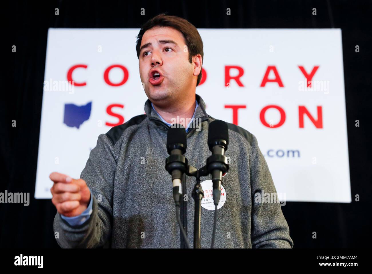 Danny O'Connor, the Democratic candidate for Ohio's 12th Congressional ...