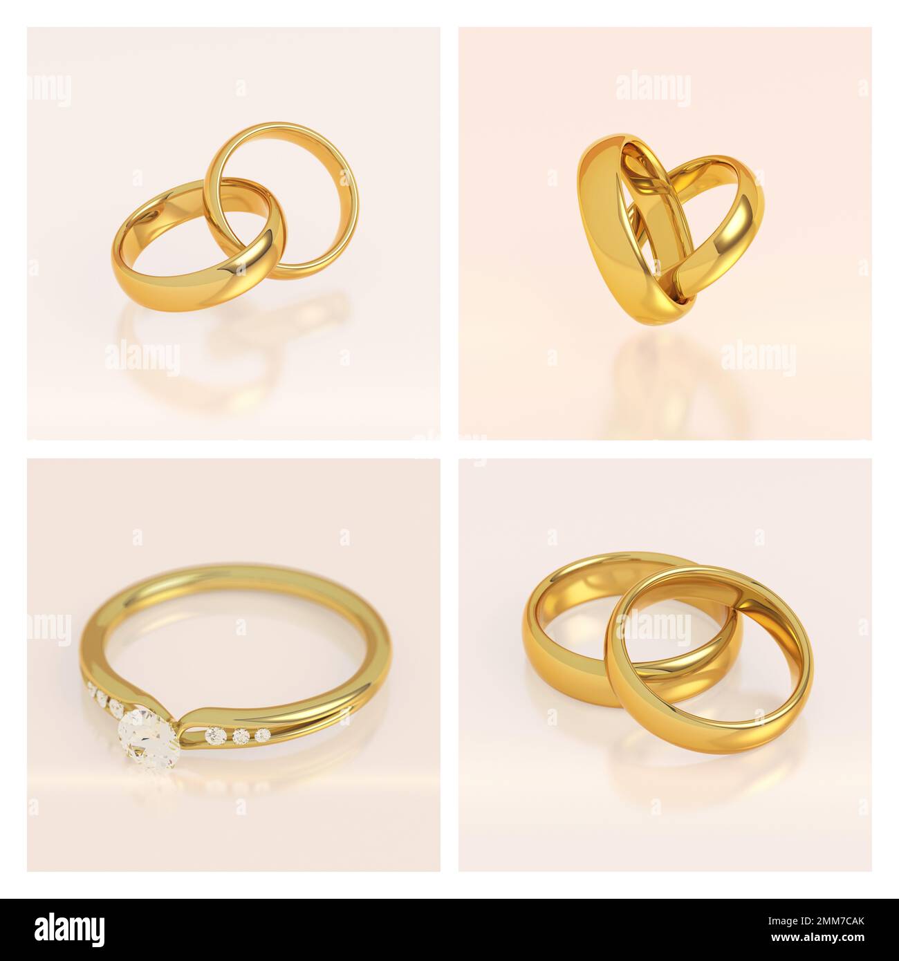 Special golden ring Cut Out Stock Images & Pictures - Alamy