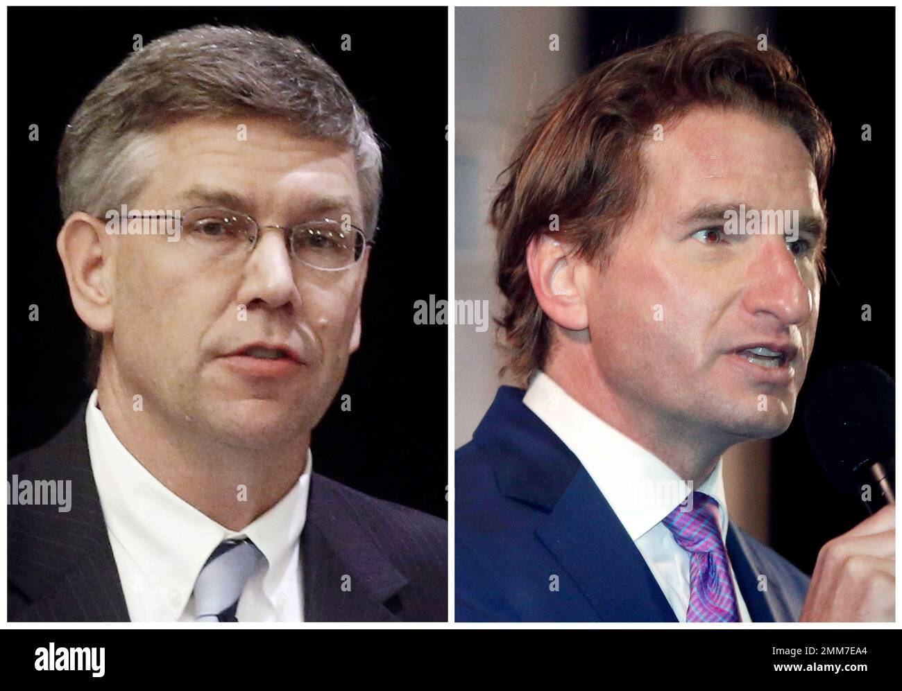 FILE - This combination of file photos show candidates for Minnesota's ...