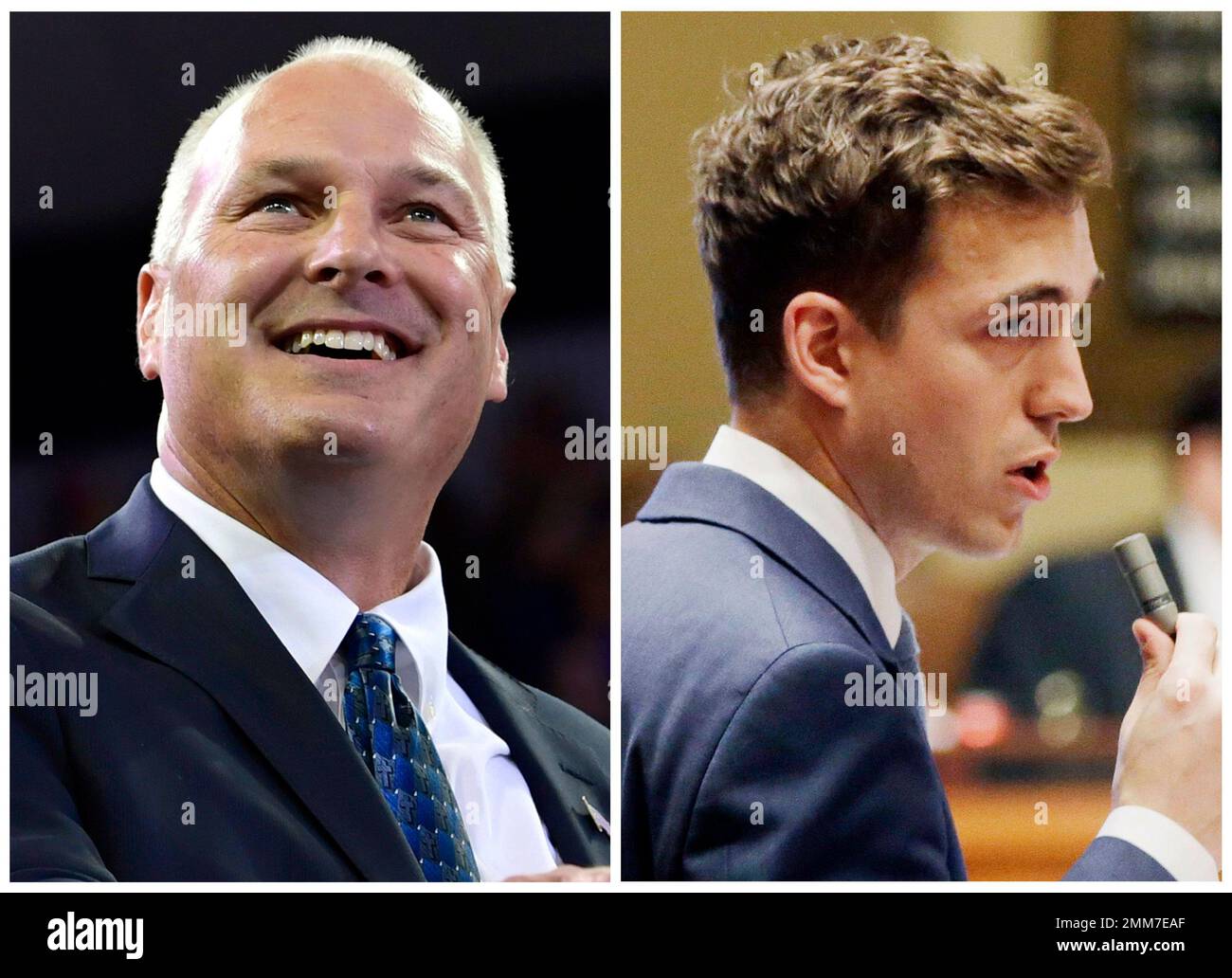 FILE - This combination of file photos shows candidates for Minnesota's ...