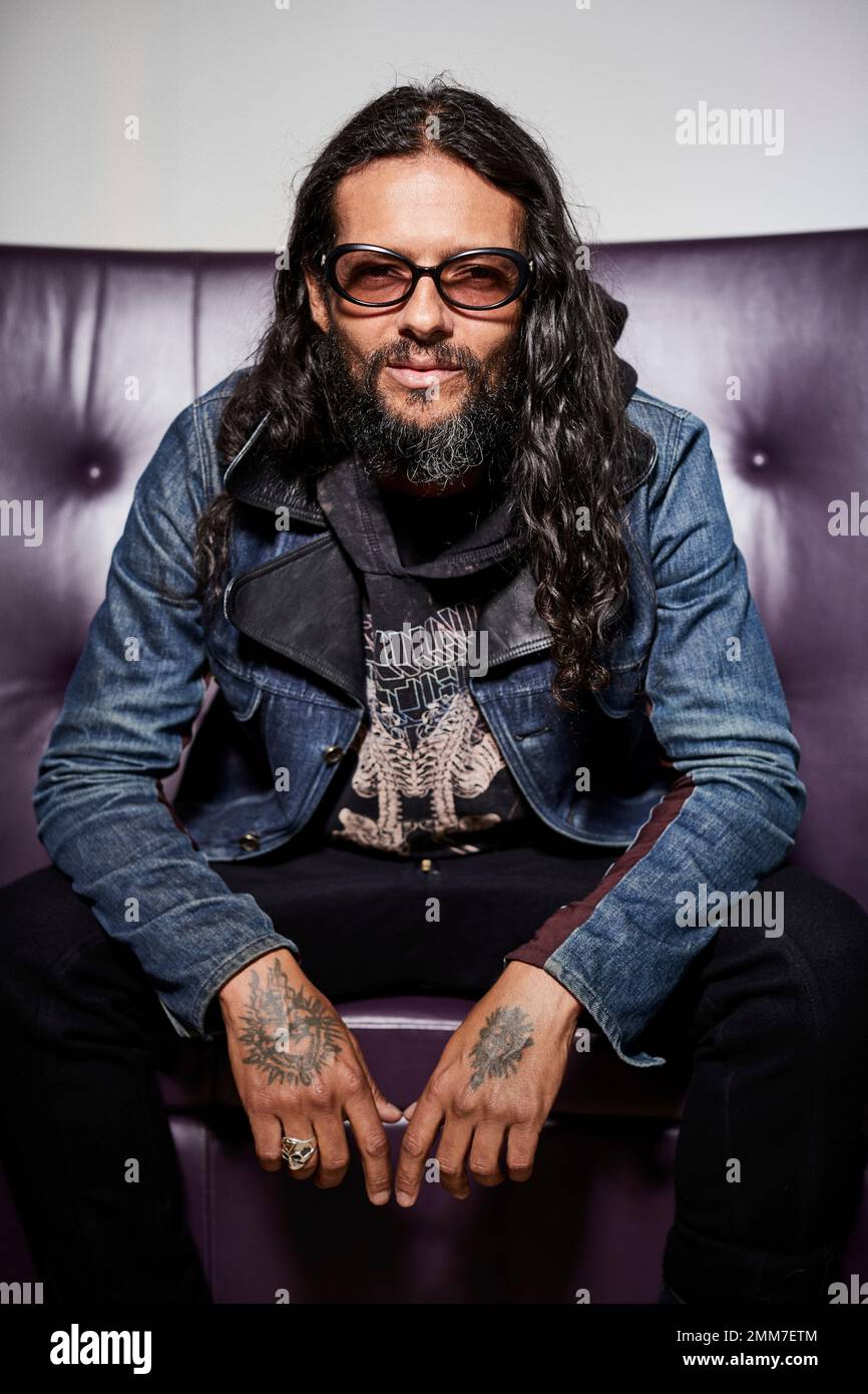 In this Oct. 24, 2018 photo, Draco Rosa poses for a portrait in New ...