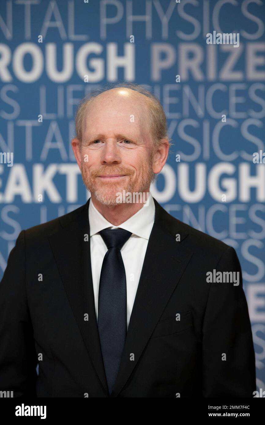 Ron Howard arrives at the 7th annual Breakthrough Prize Ceremony at the ...