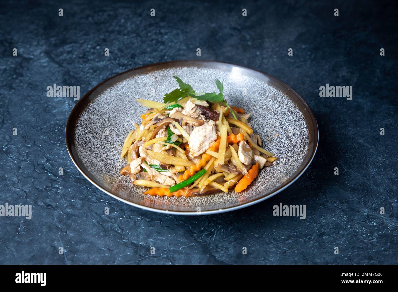 Thai cooking places emphasis on lightly prepared dishes with strong ...