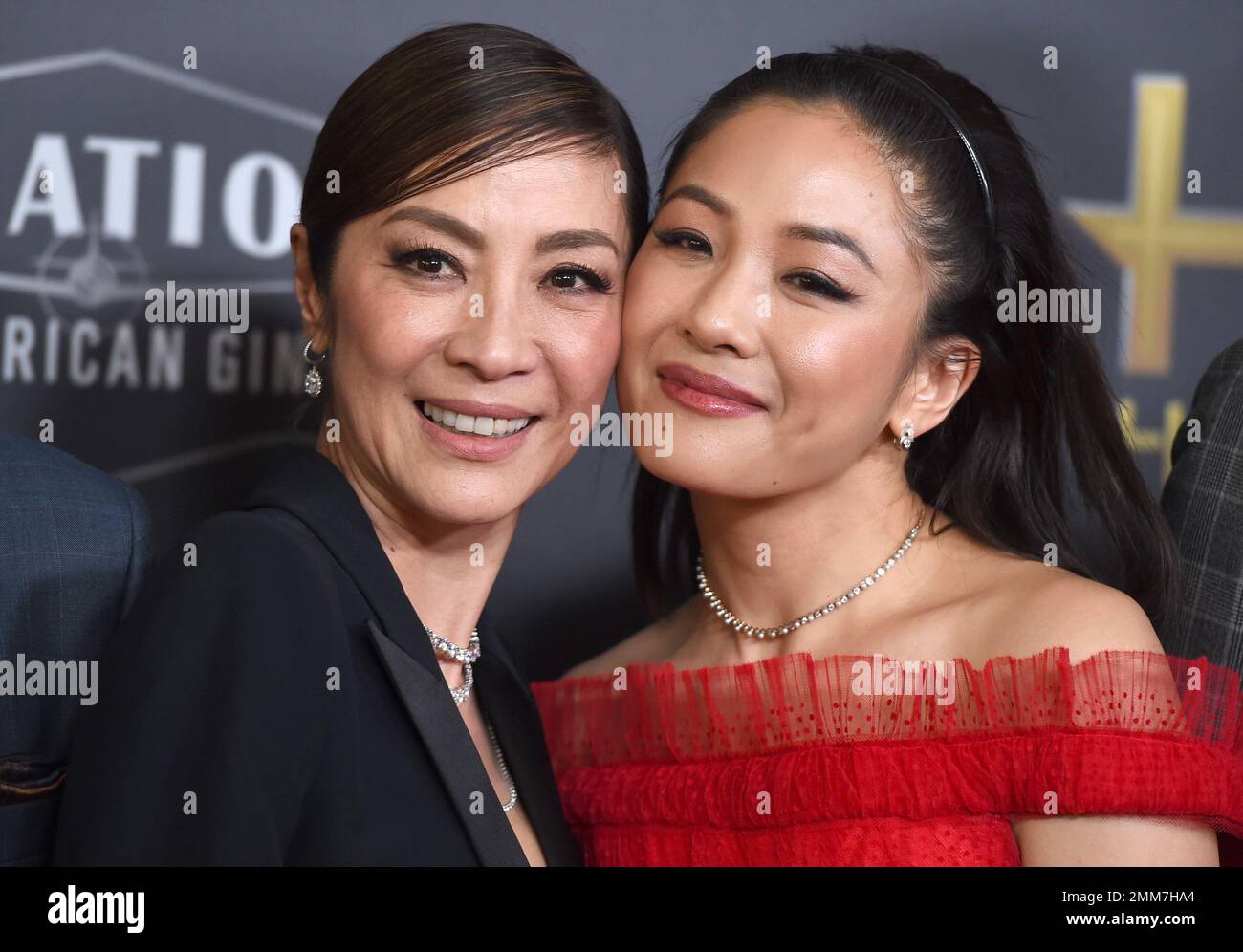 Michelle Yeoh, left, and Constance Wu arrive at the Hollywood Film ...