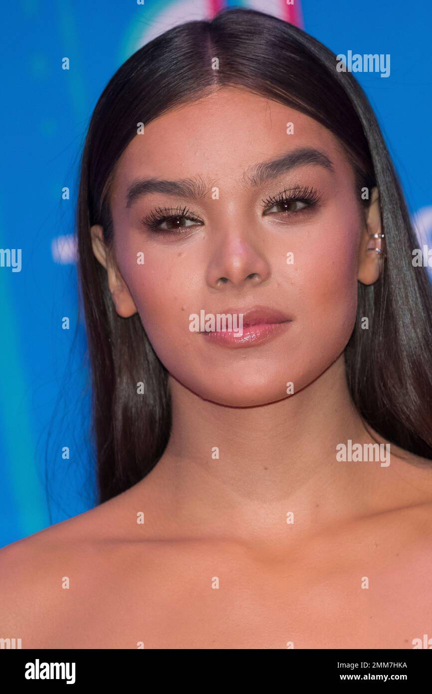 Actress Hailee Steinfeld poses for photographers upon arrival at the ...