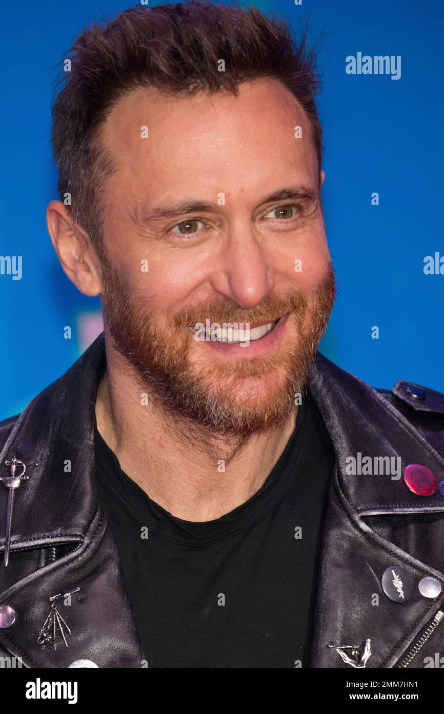 DJ David Guetta poses for photographers upon arrival at the European ...
