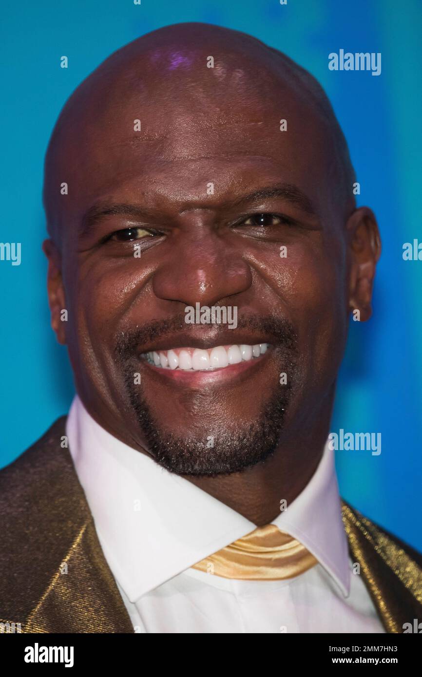 Actor Terry Crews poses for photographers upon arrival at the European ...