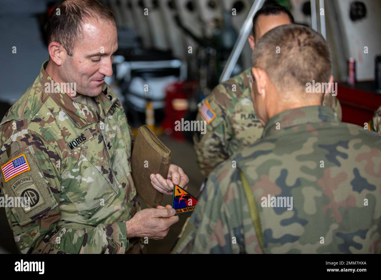 Yesterday the Iron Eagles welcomed Maj. Gen. Adam Joks, V Corps Deputy ...